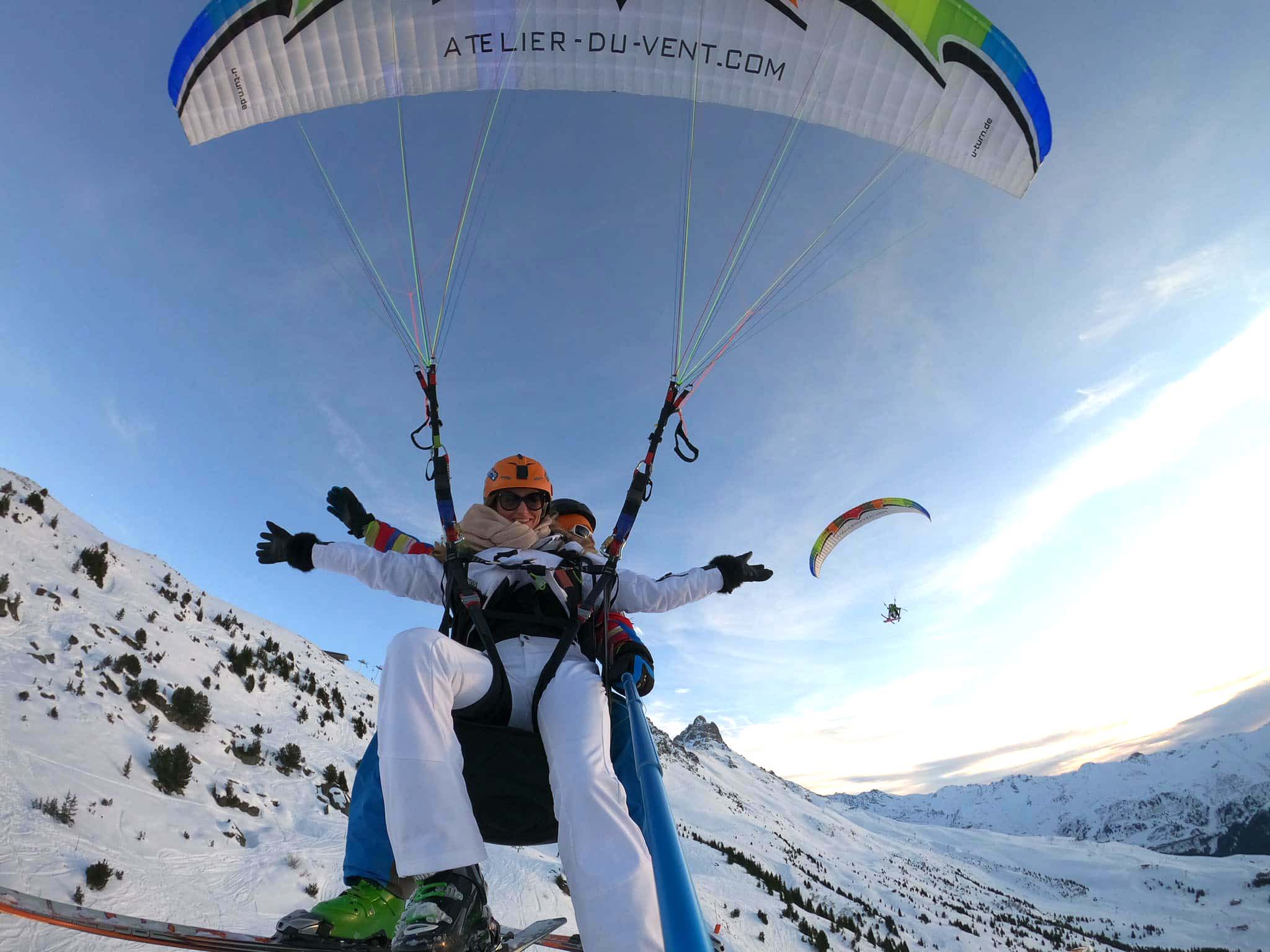 ATELIER DU VENT | Baptême parapente Courchevel Savoie | Galerie des vols